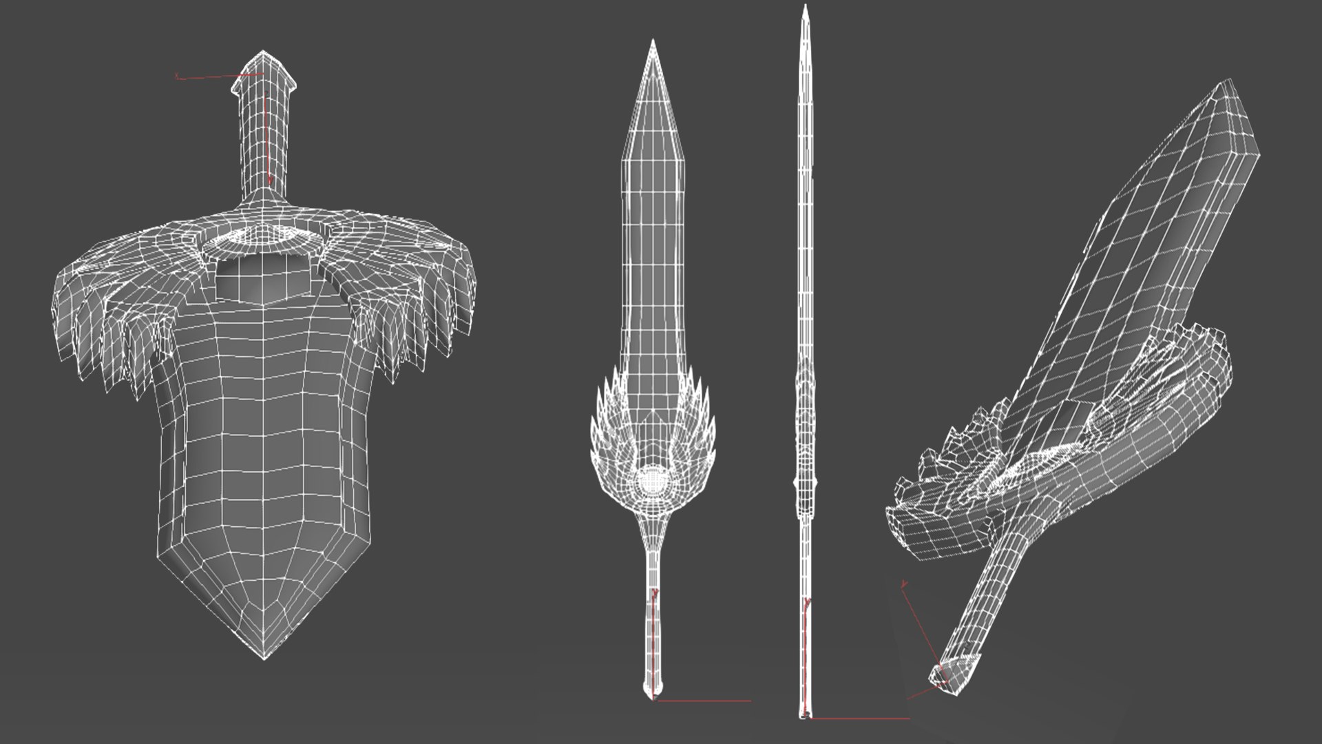 Angelic Greatsword 3D Model - TurboSquid 1910598