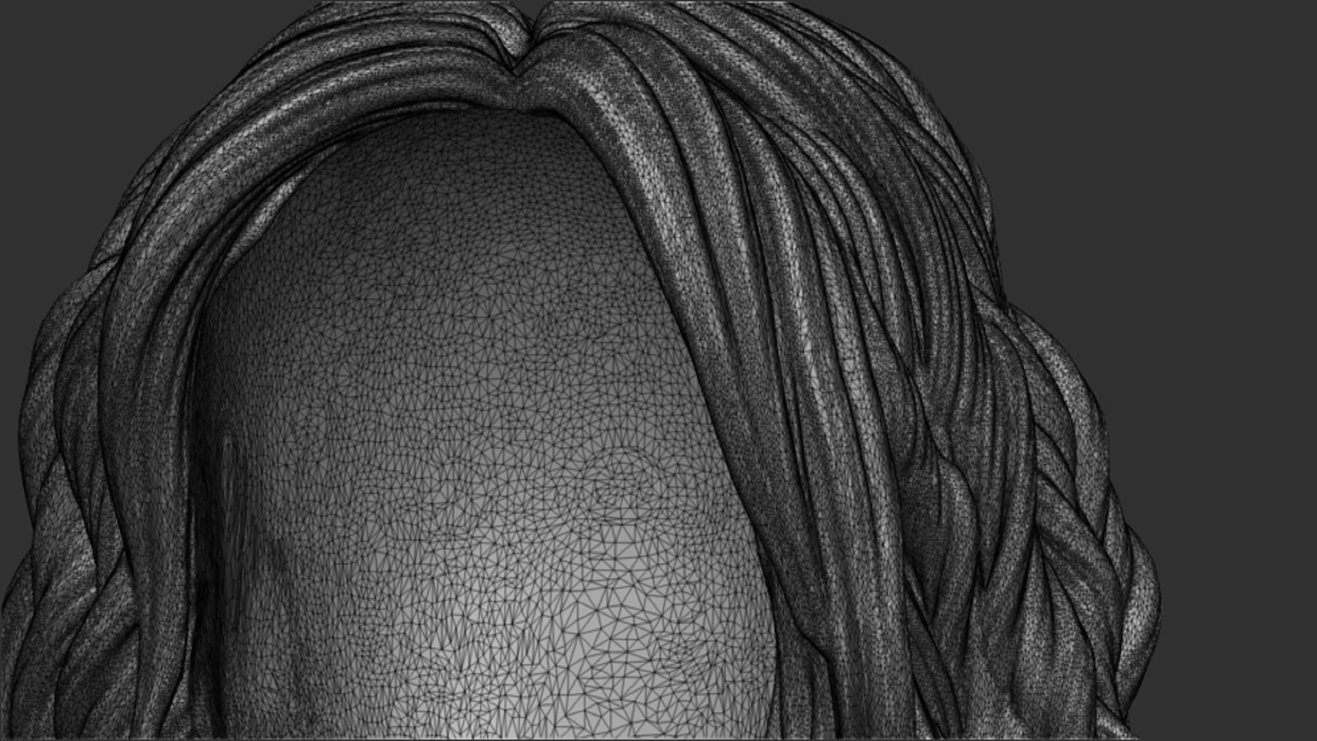 Hair 19 Model - TurboSquid 1768455