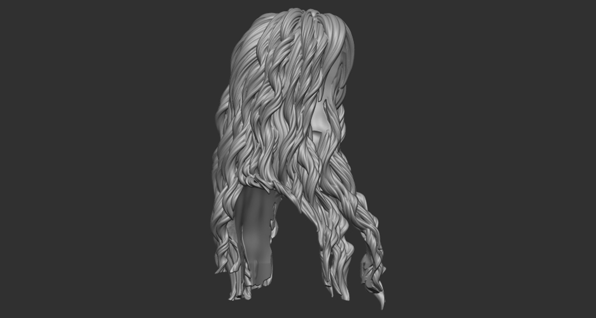 Hair 19 Model - TurboSquid 1768455