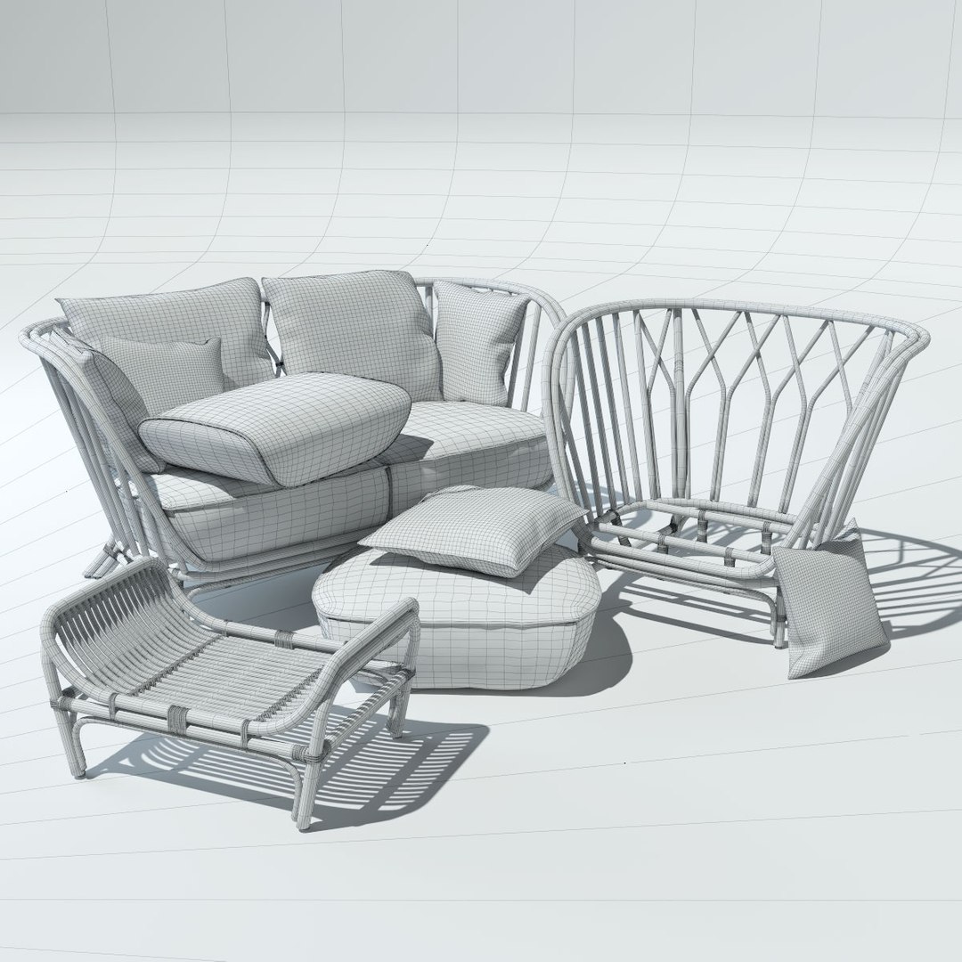 Furniture Kyoto 3D Model - TurboSquid 1315558