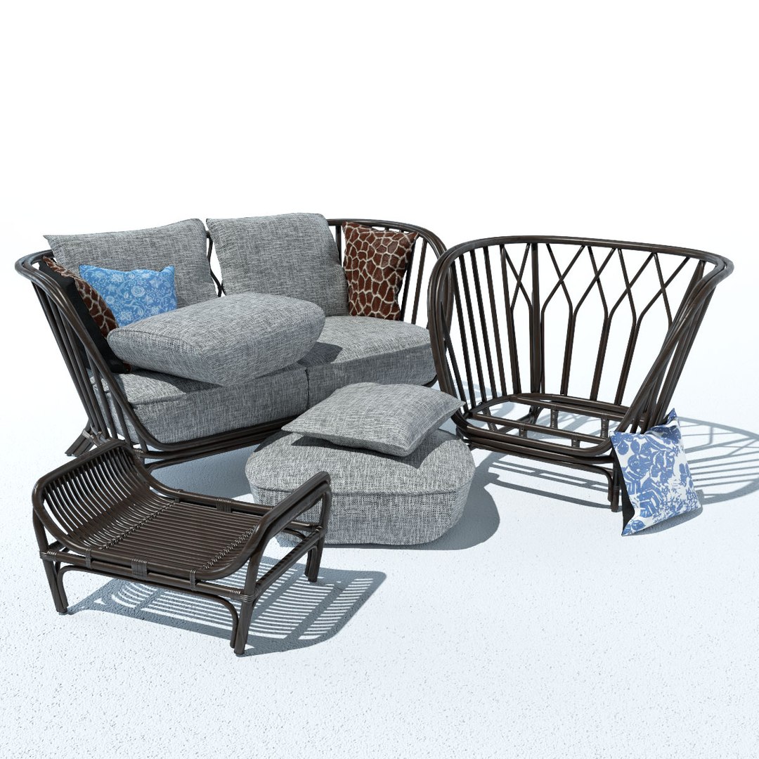 Furniture Kyoto 3D Model - TurboSquid 1315558