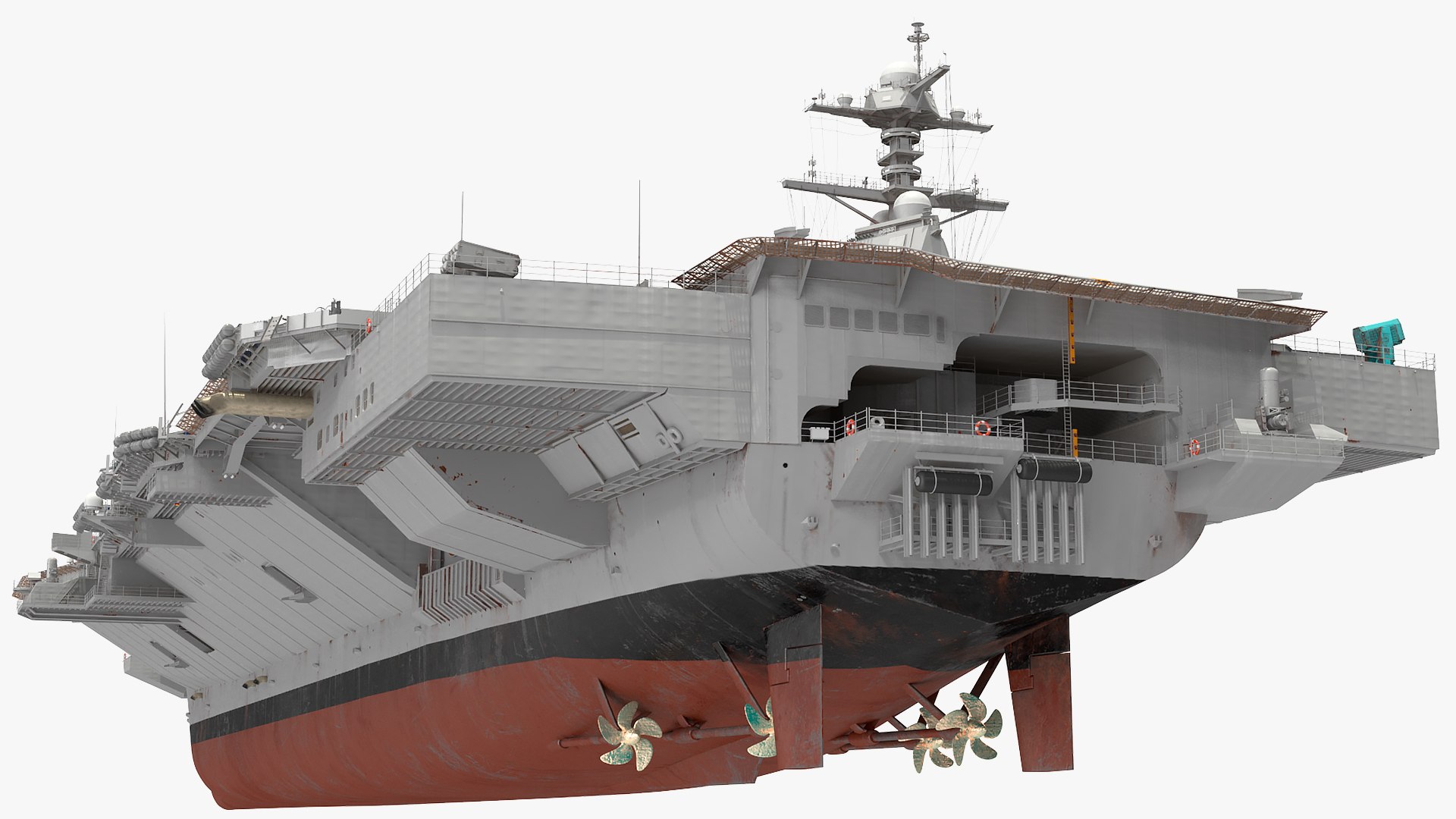 USS Gerald Ford CVN 78 model - TurboSquid 1778897