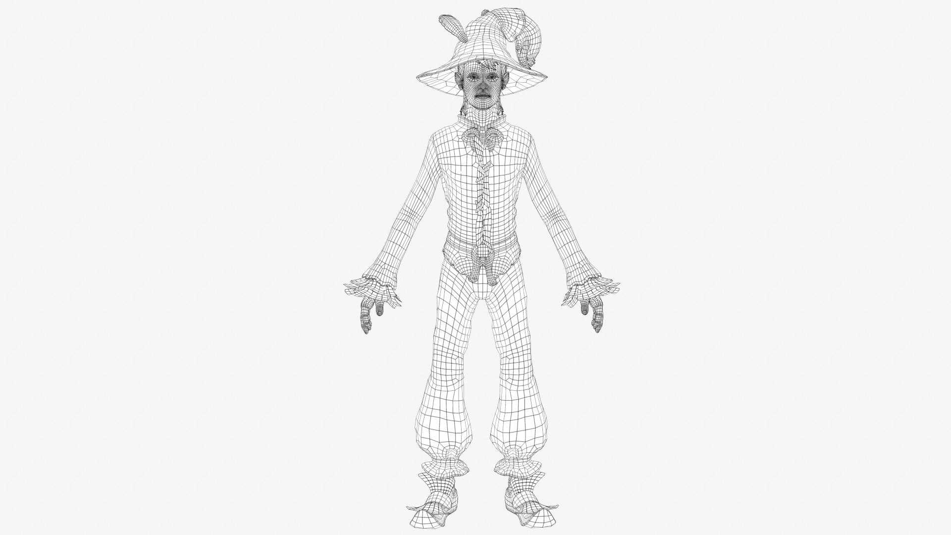 Harvest Wizard Model - TurboSquid 2014563