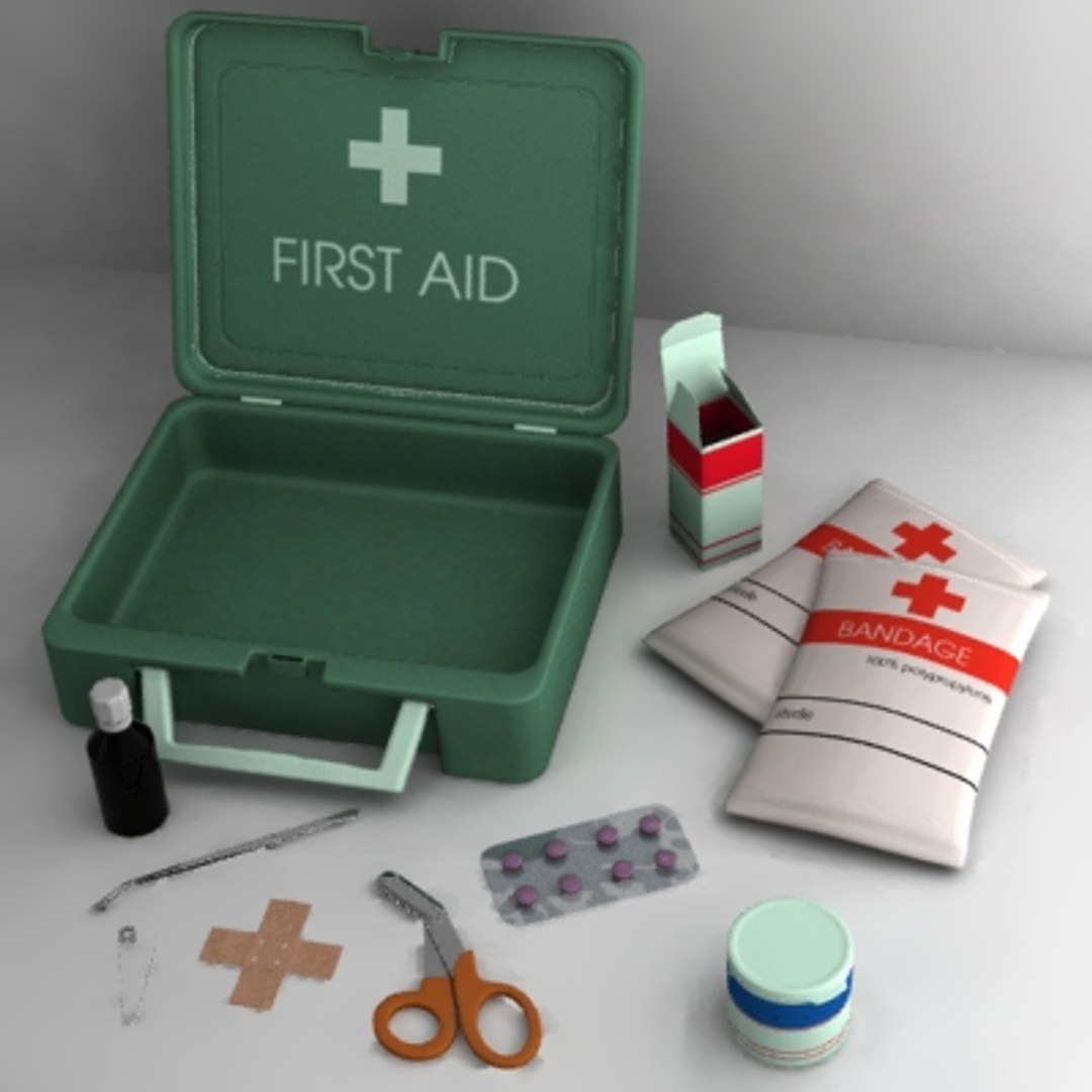 Aid Kit 3d 3ds