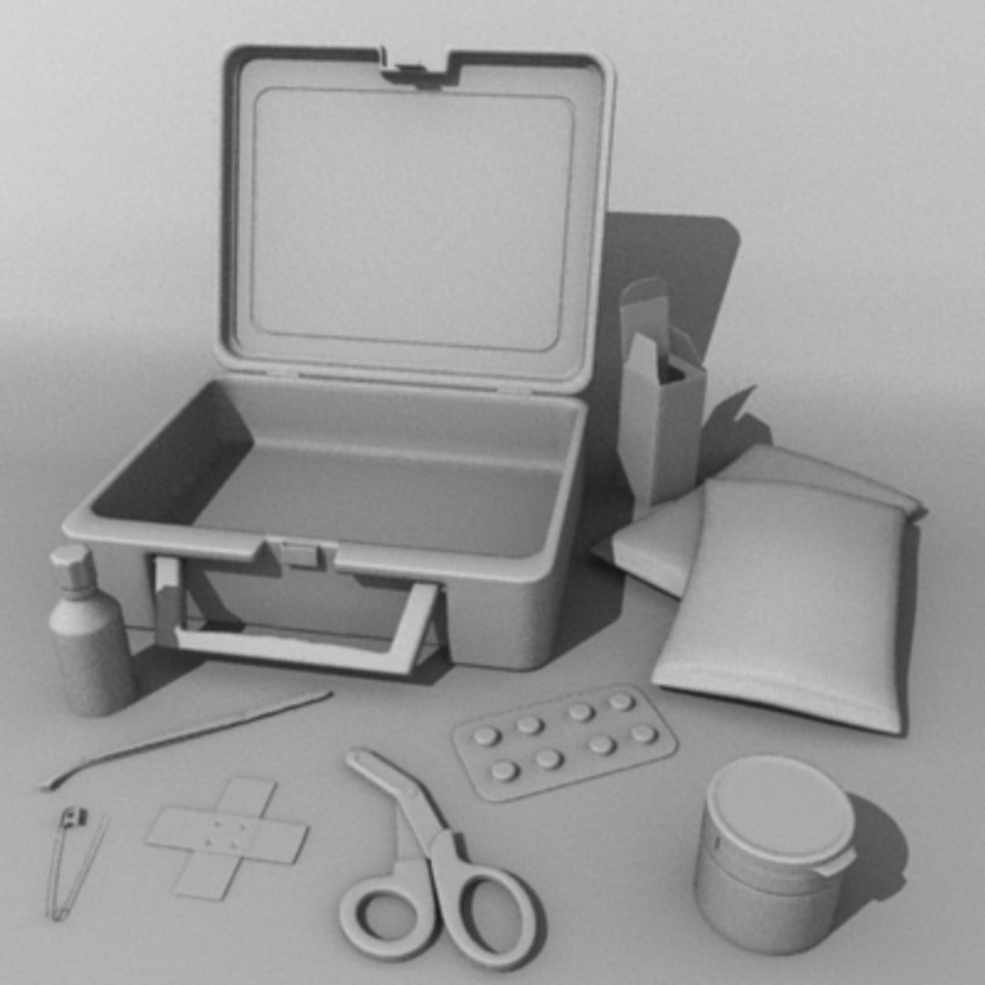 Aid Kit 3d 3ds