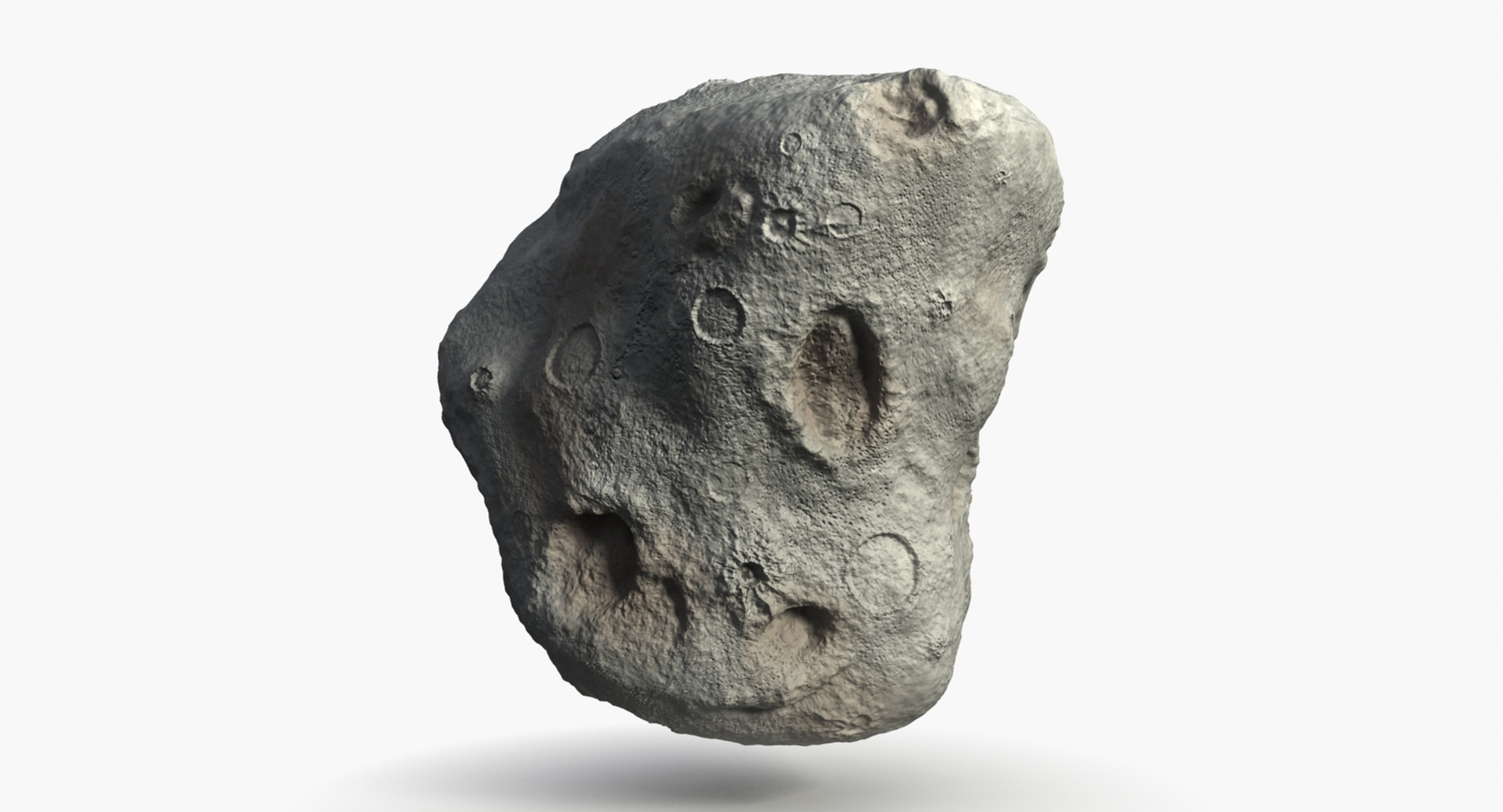 Asteroid Meteor Meteorite 3d Model