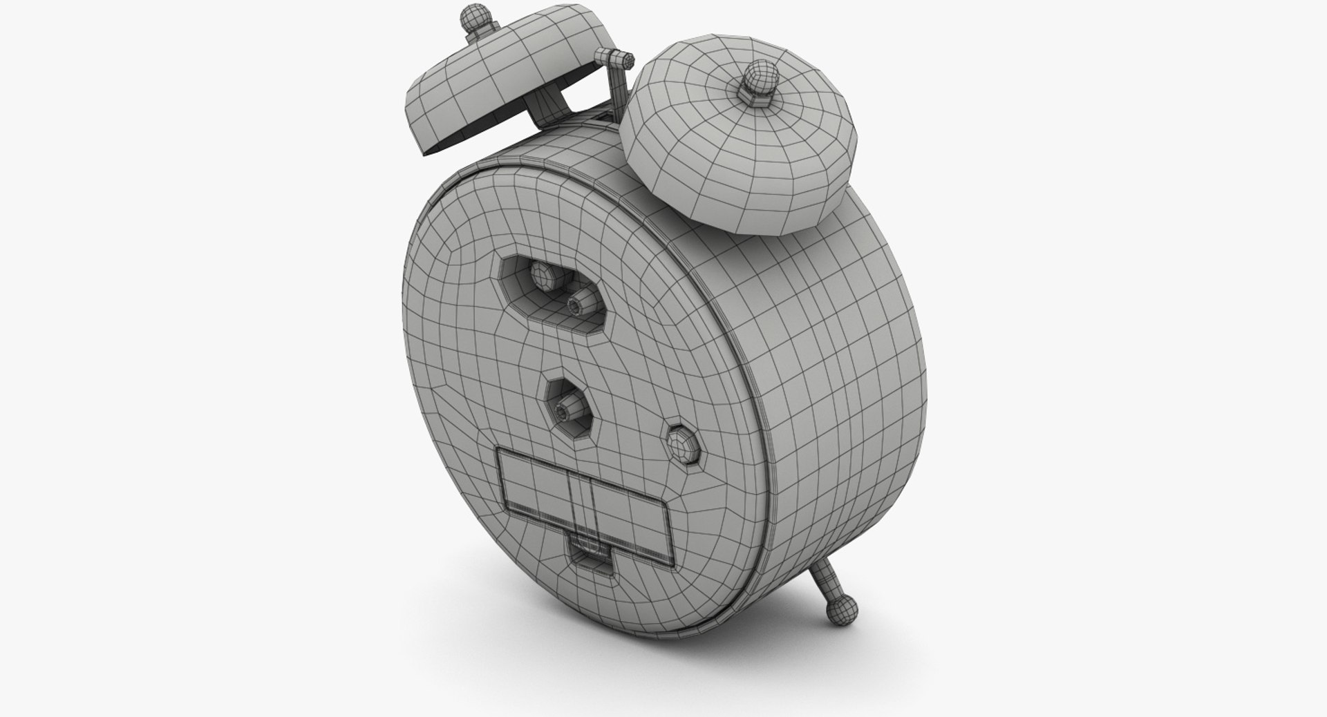3D Alarm Clock Model - TurboSquid 1402968