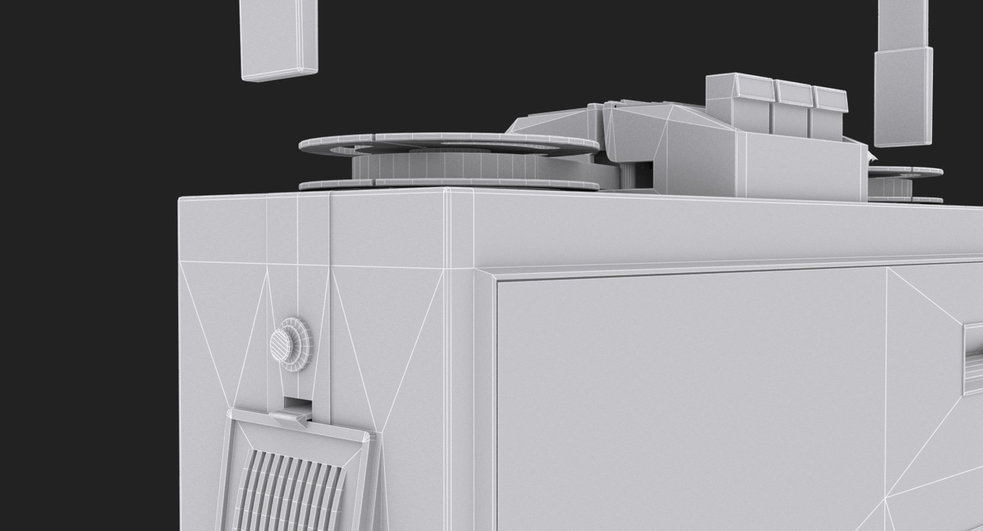 Tape Recorder 3D Model - TurboSquid 1274189