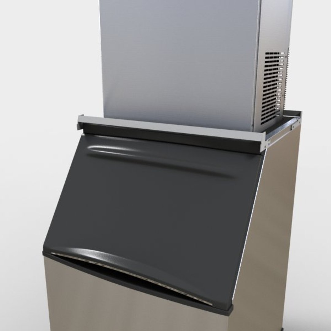Commercial Ice Machine 3d Model