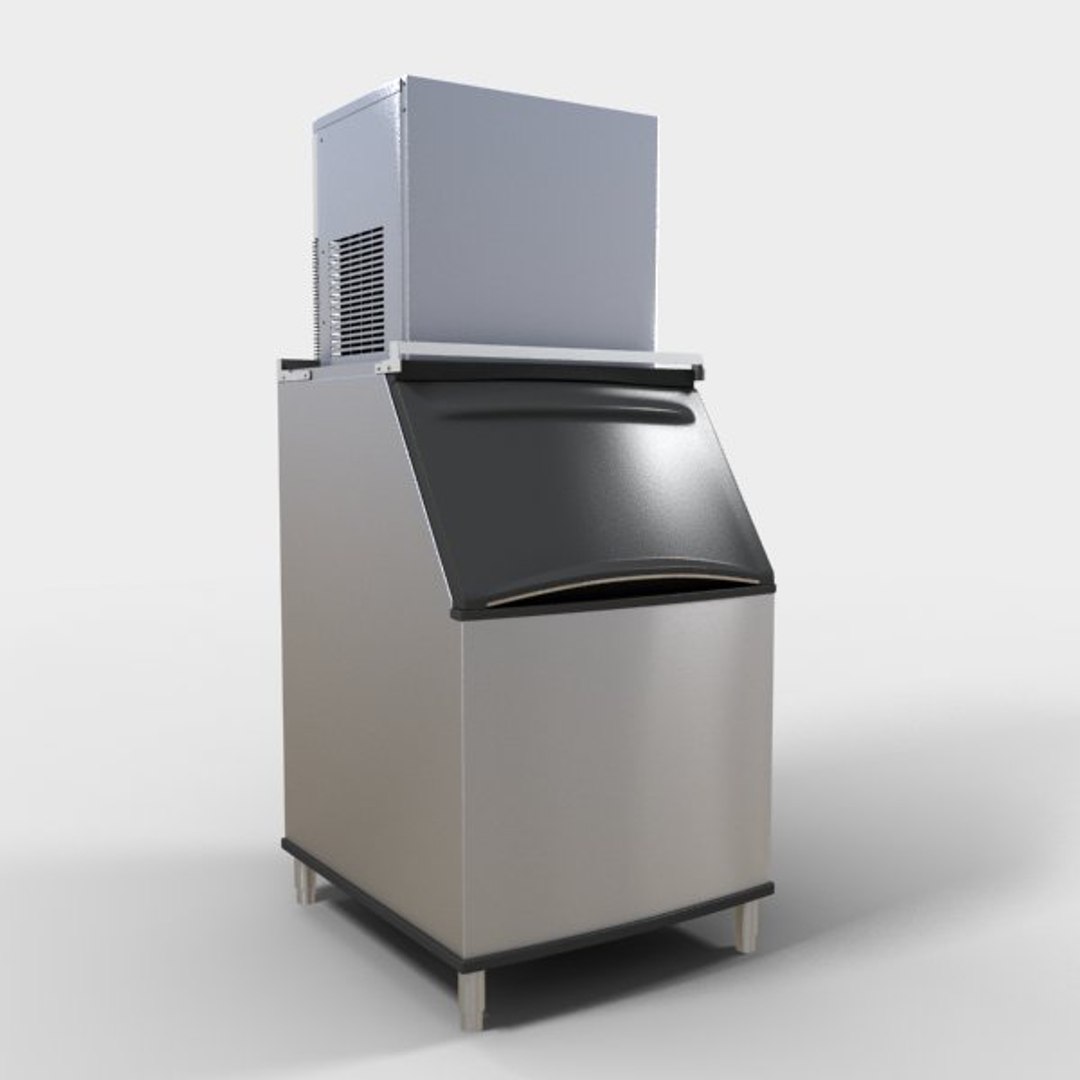Commercial Ice Machine 3d Model