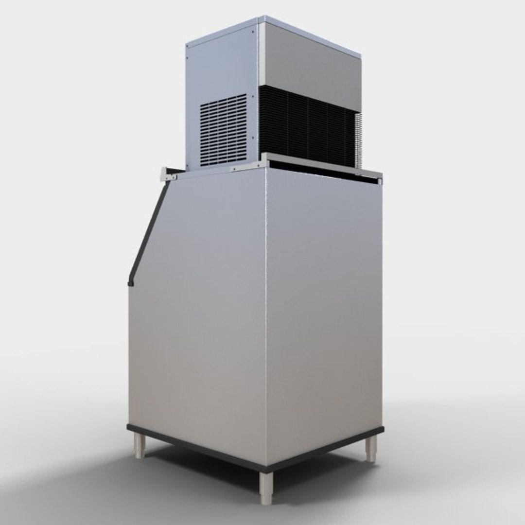 Commercial Ice Machine 3d Model