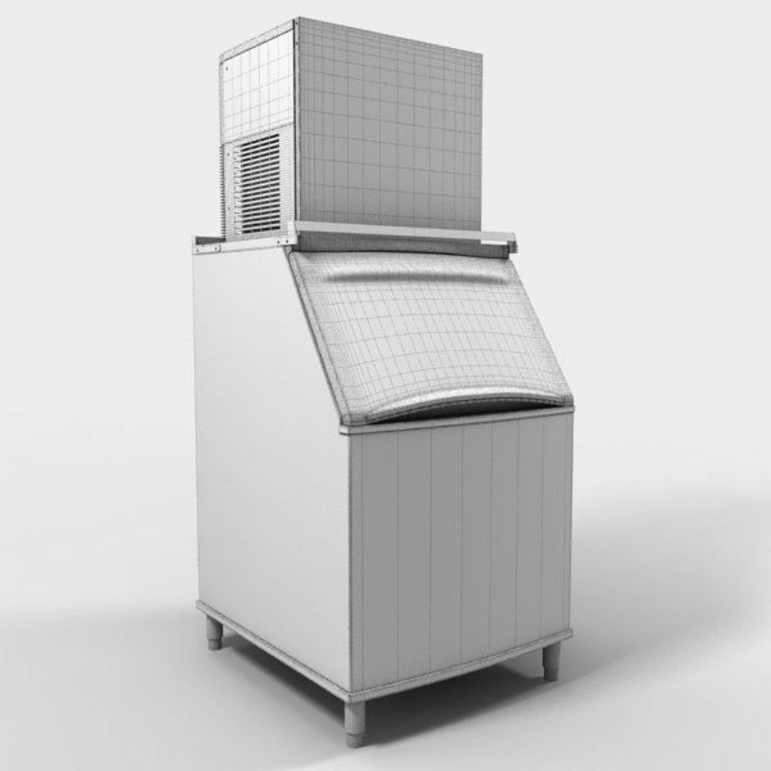 Commercial Ice Machine 3d Model