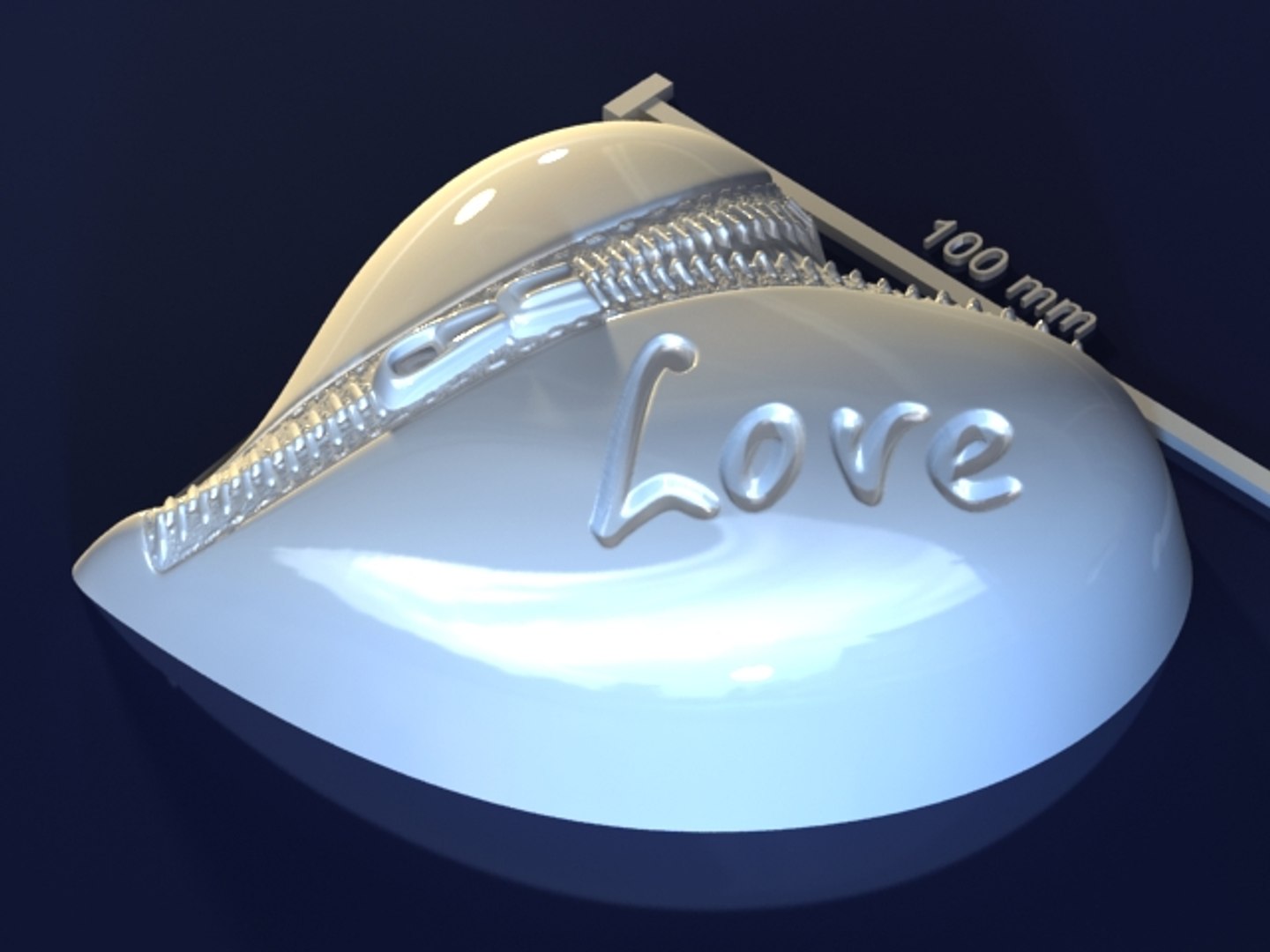 Zipper Heart Max