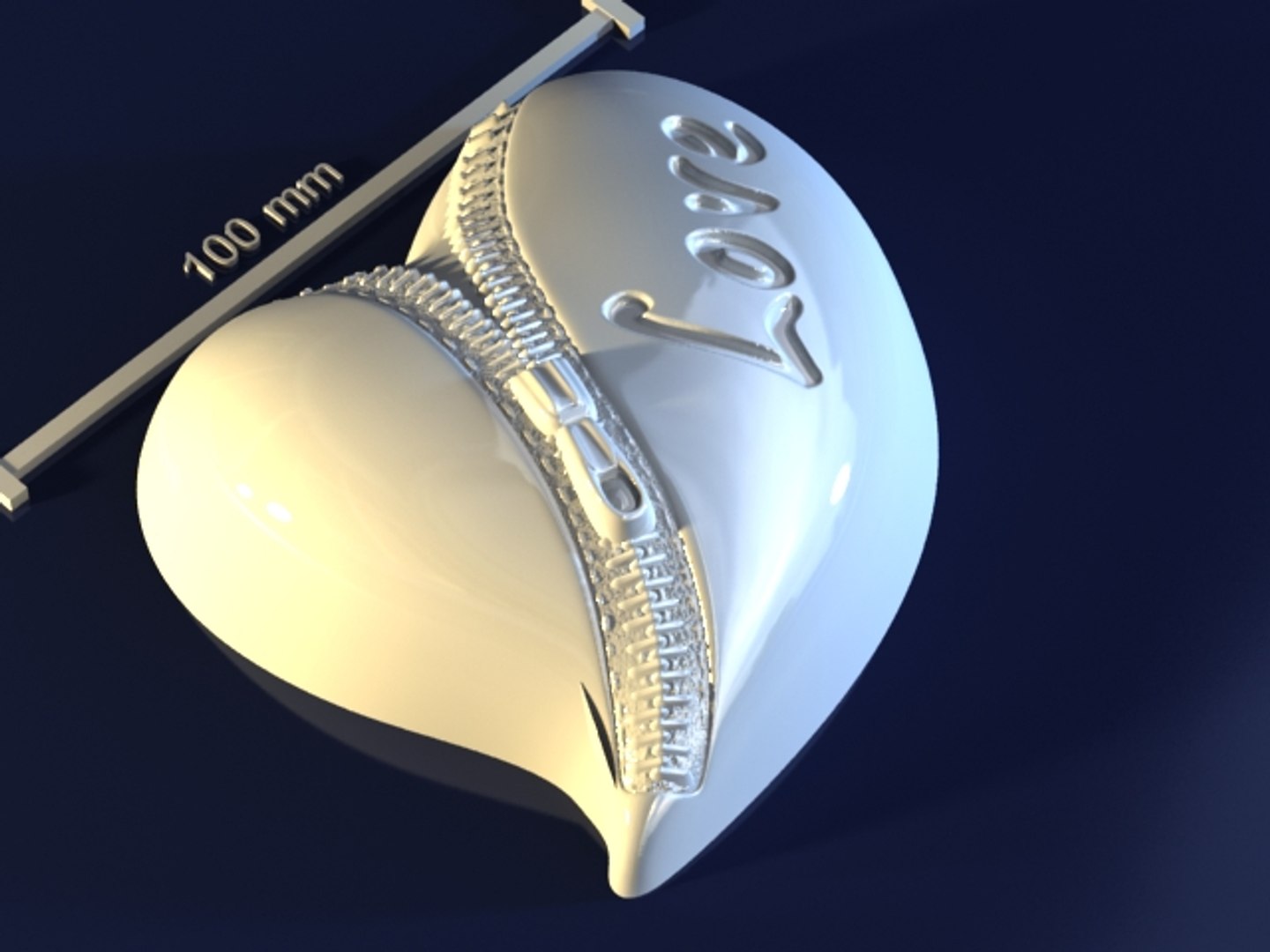 Zipper Heart Max