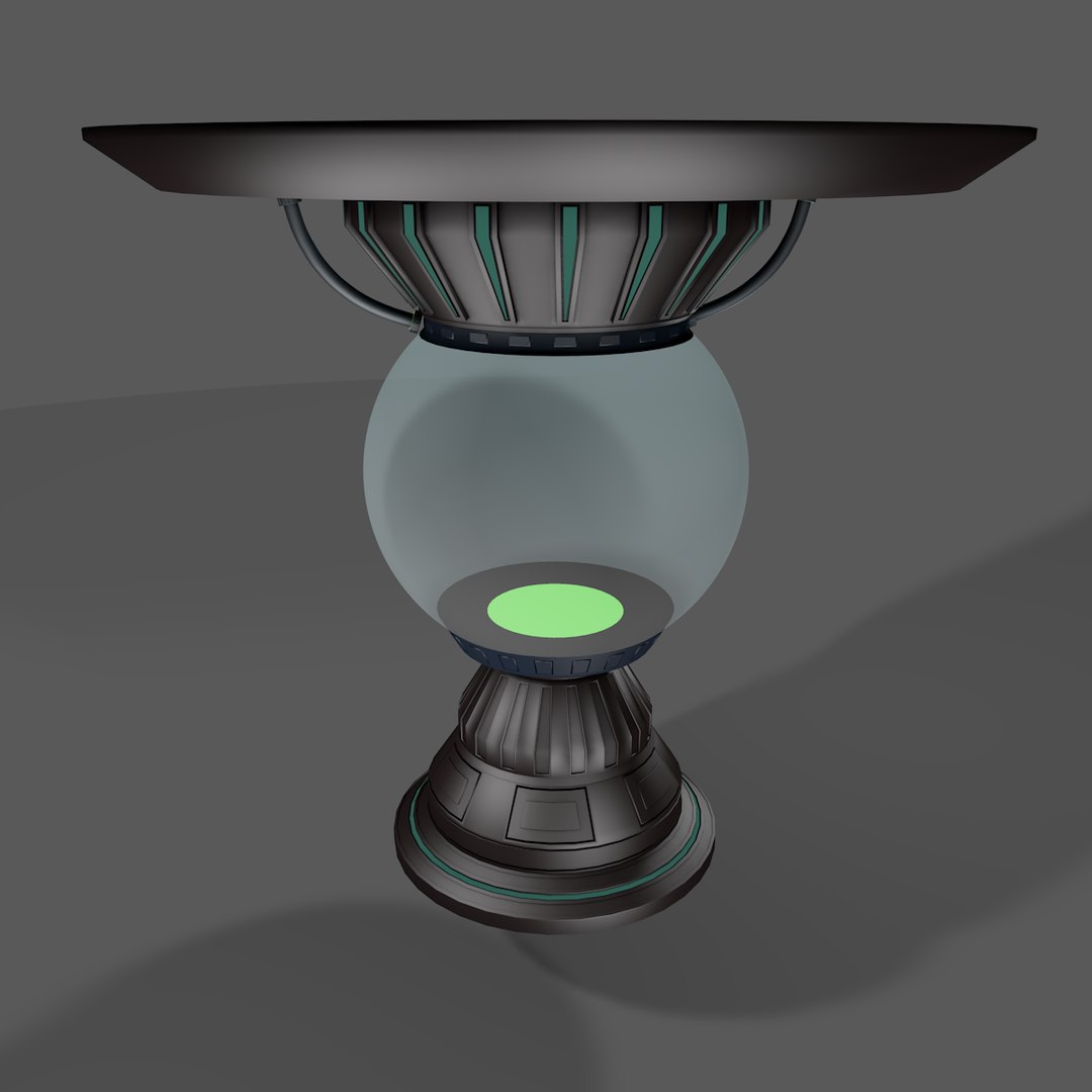 Sci Fi Liquid Container Model - TurboSquid 1457394