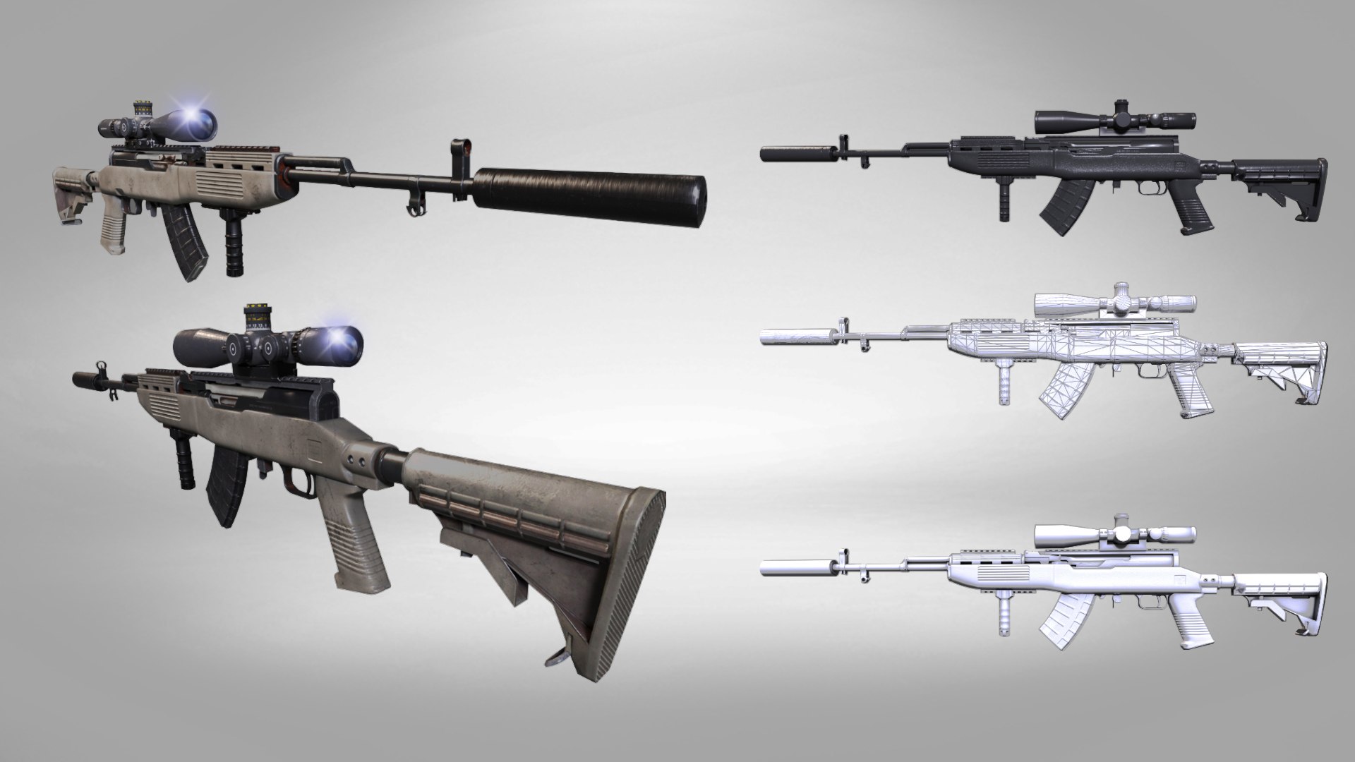 Gun Range 3D Model - TurboSquid 1352425