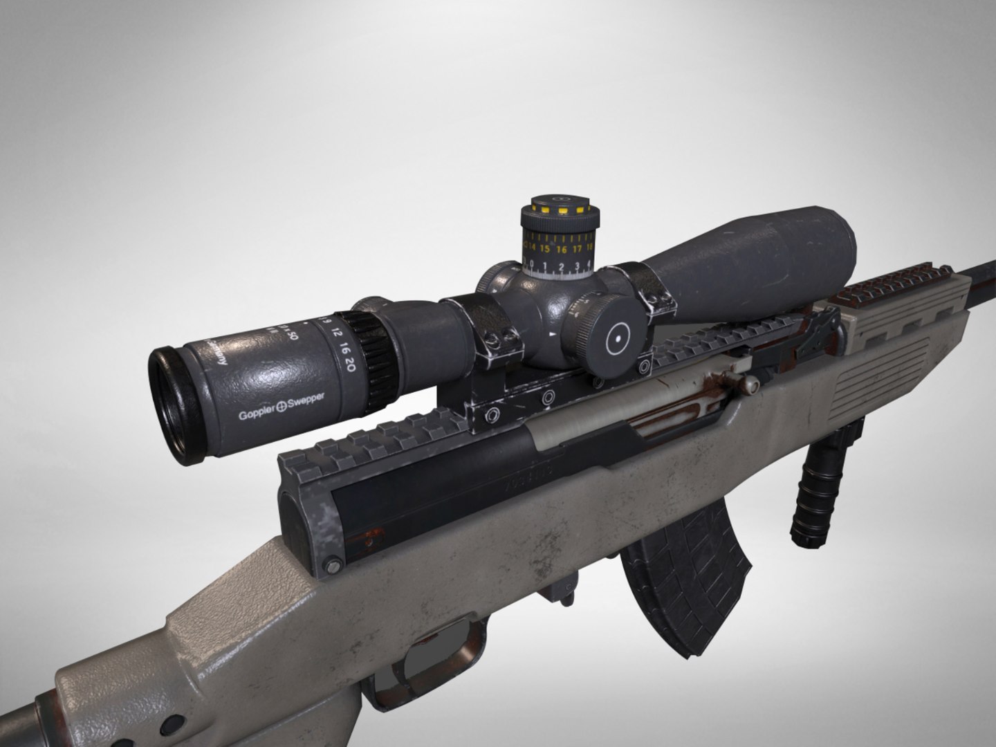 Gun Range 3D Model - TurboSquid 1352425