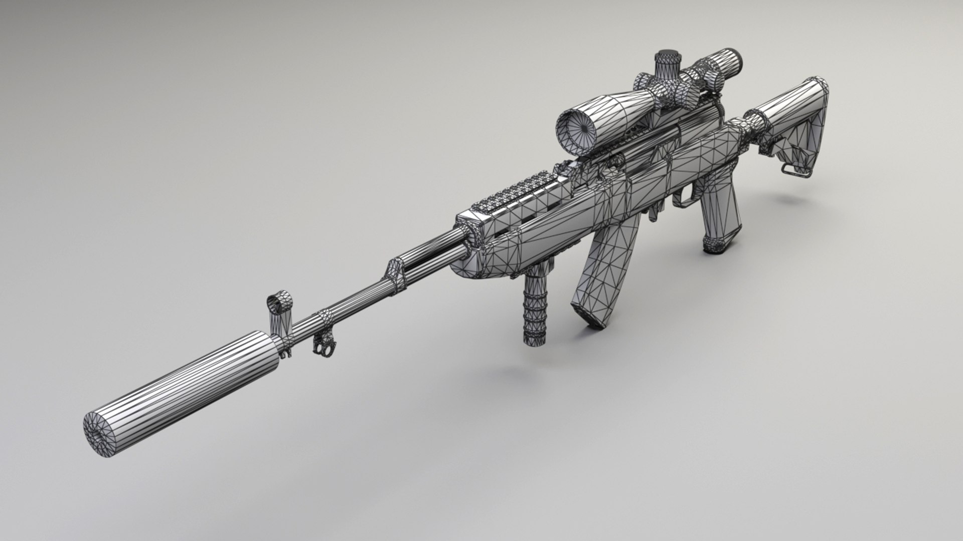 Gun Range 3D Model - TurboSquid 1352425