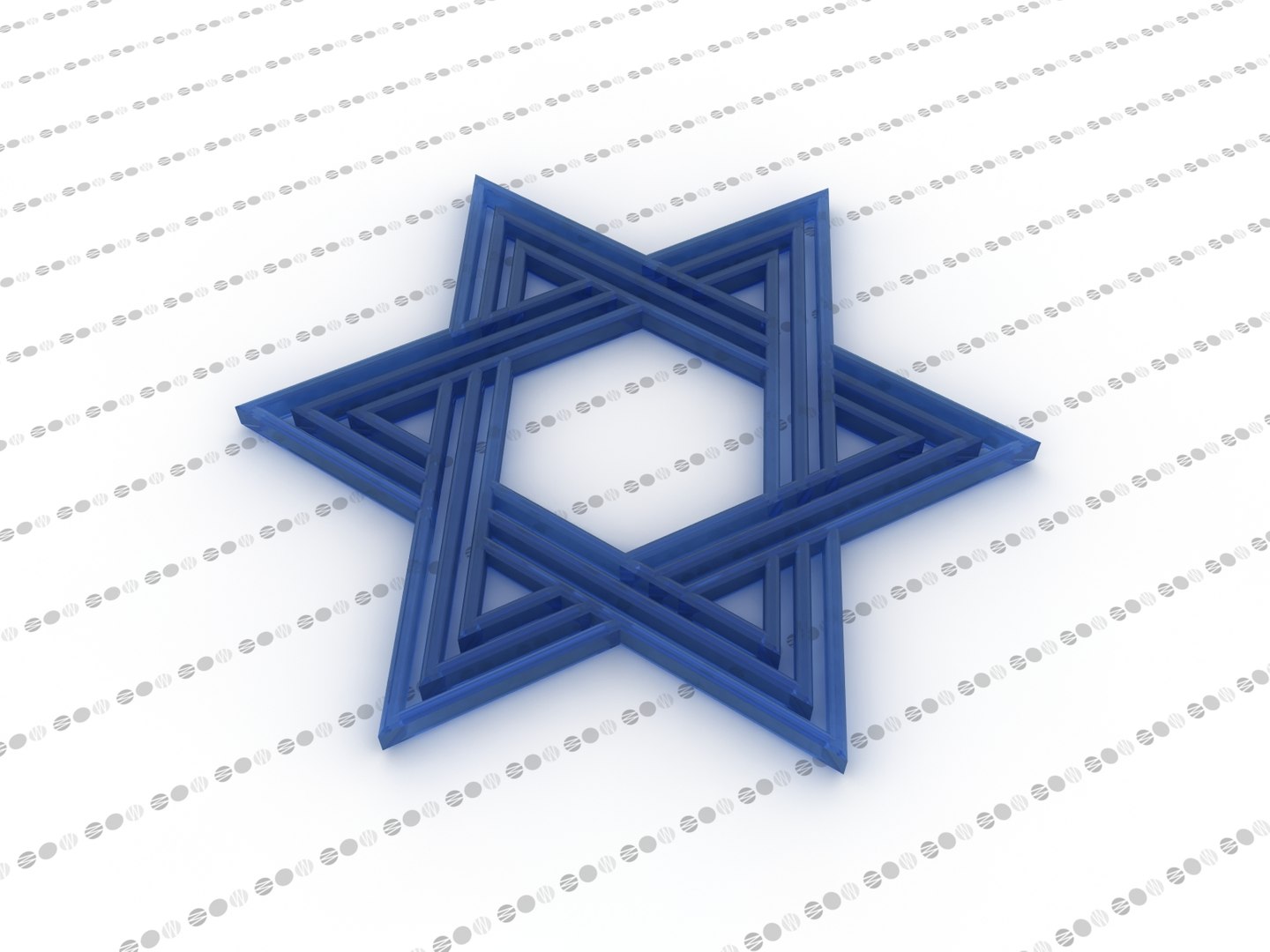 3D Star David - TurboSquid 1429780