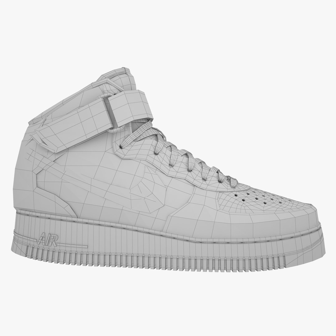 Nike air force 1 3D - TurboSquid 1253862