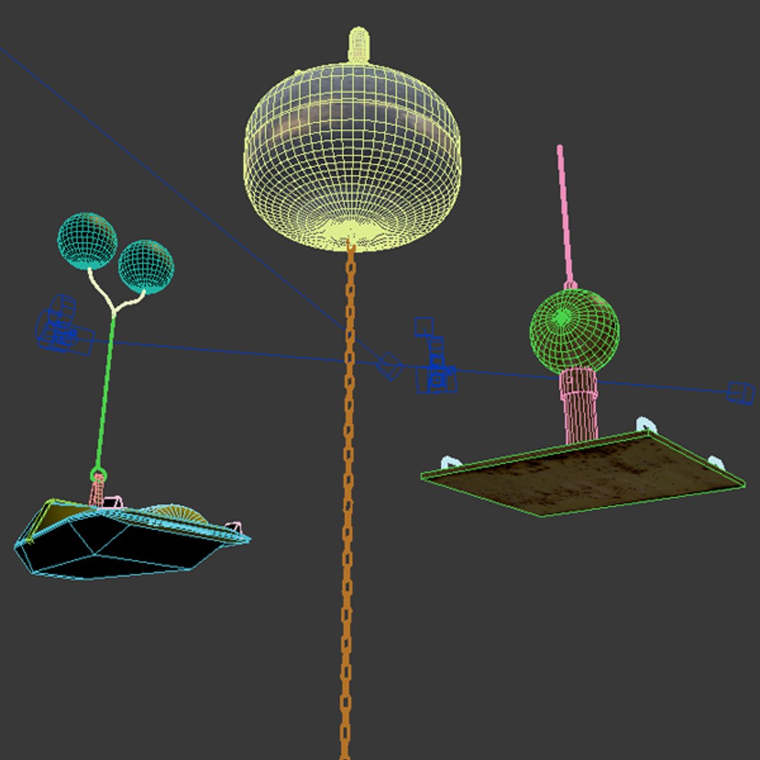3d Model Mines - Bombs