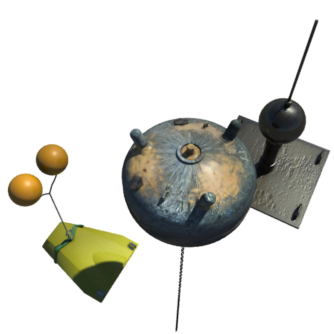 3d Model Mines - Bombs