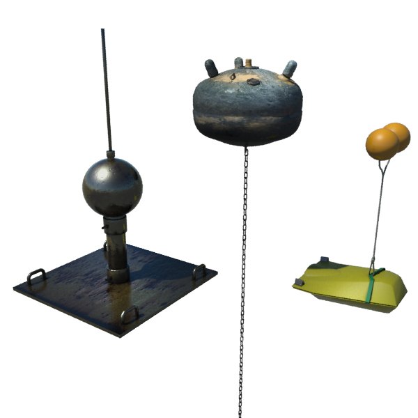 Sea Mine 3D Models for Download | TurboSquid