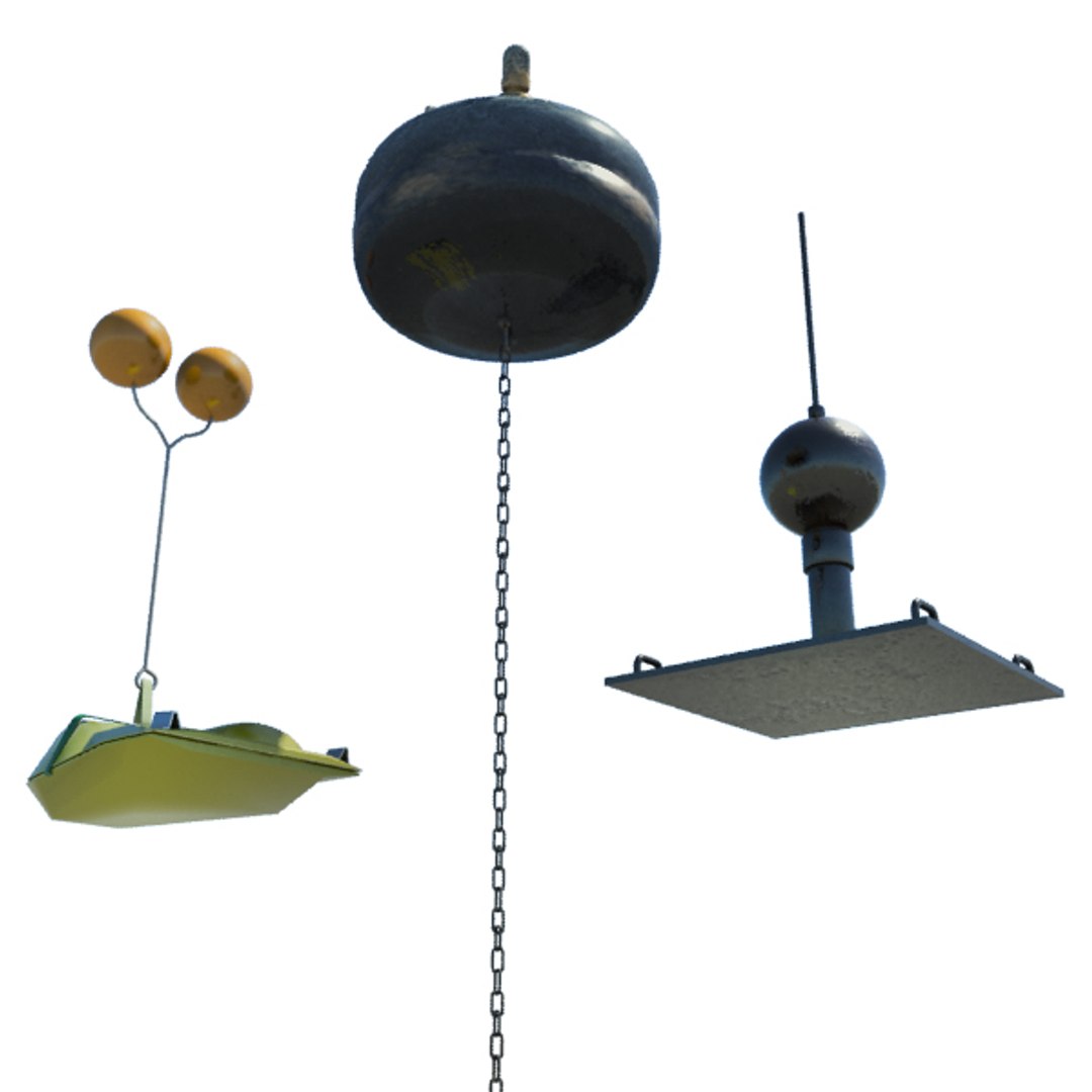3d Model Mines - Bombs