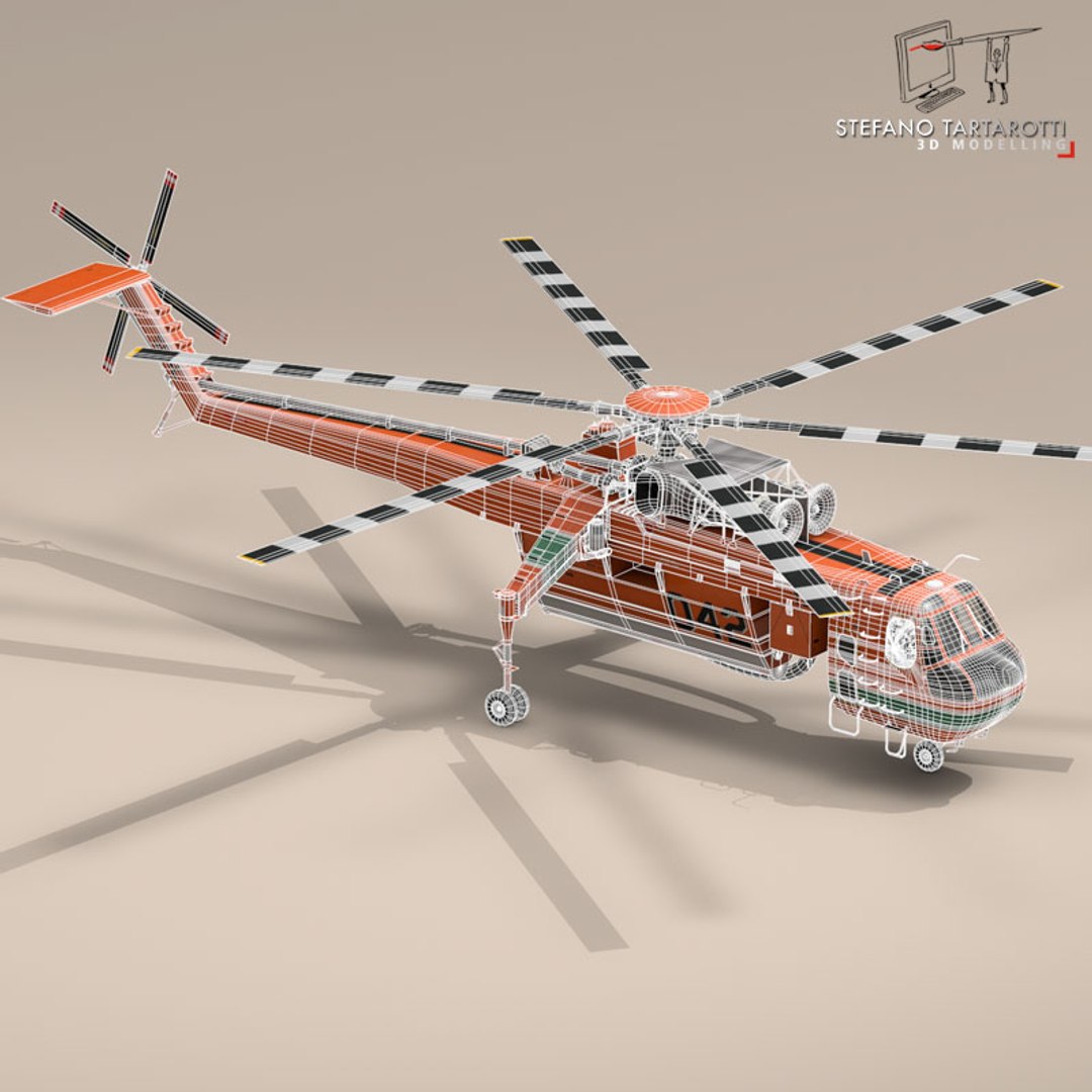 3d S-f Crane S-