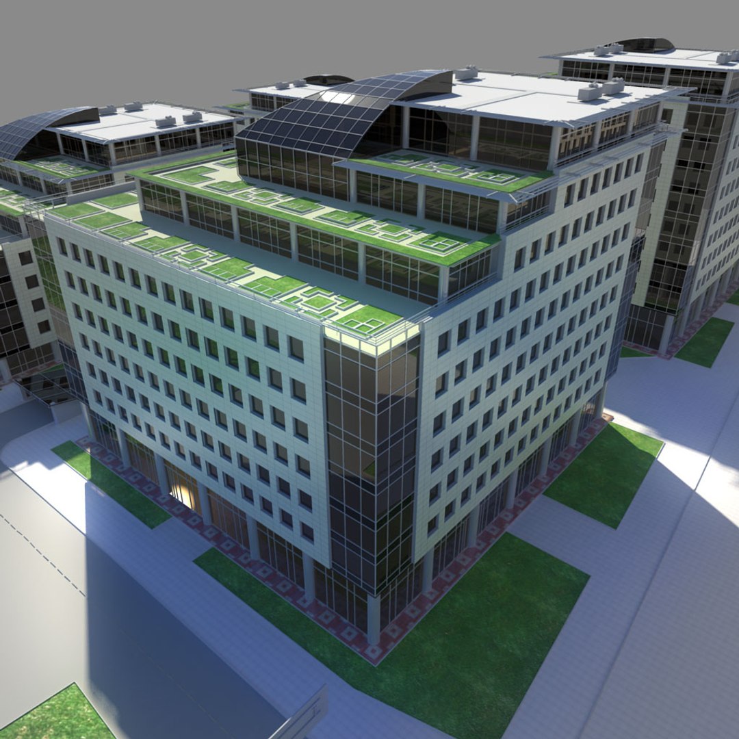 Hotel Building 3d Max