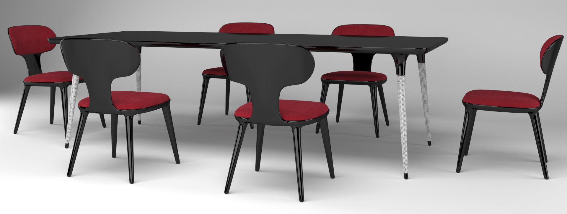 Chair dining table model - TurboSquid 1420516