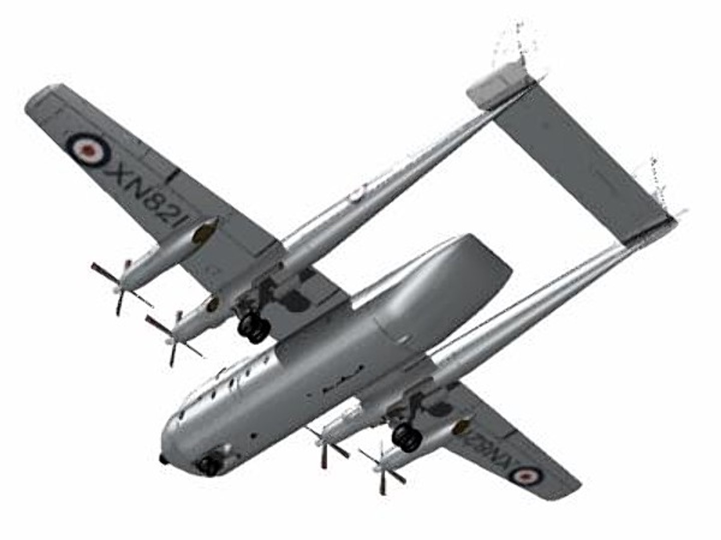 3d Model Armstrong Whitworth Argosy