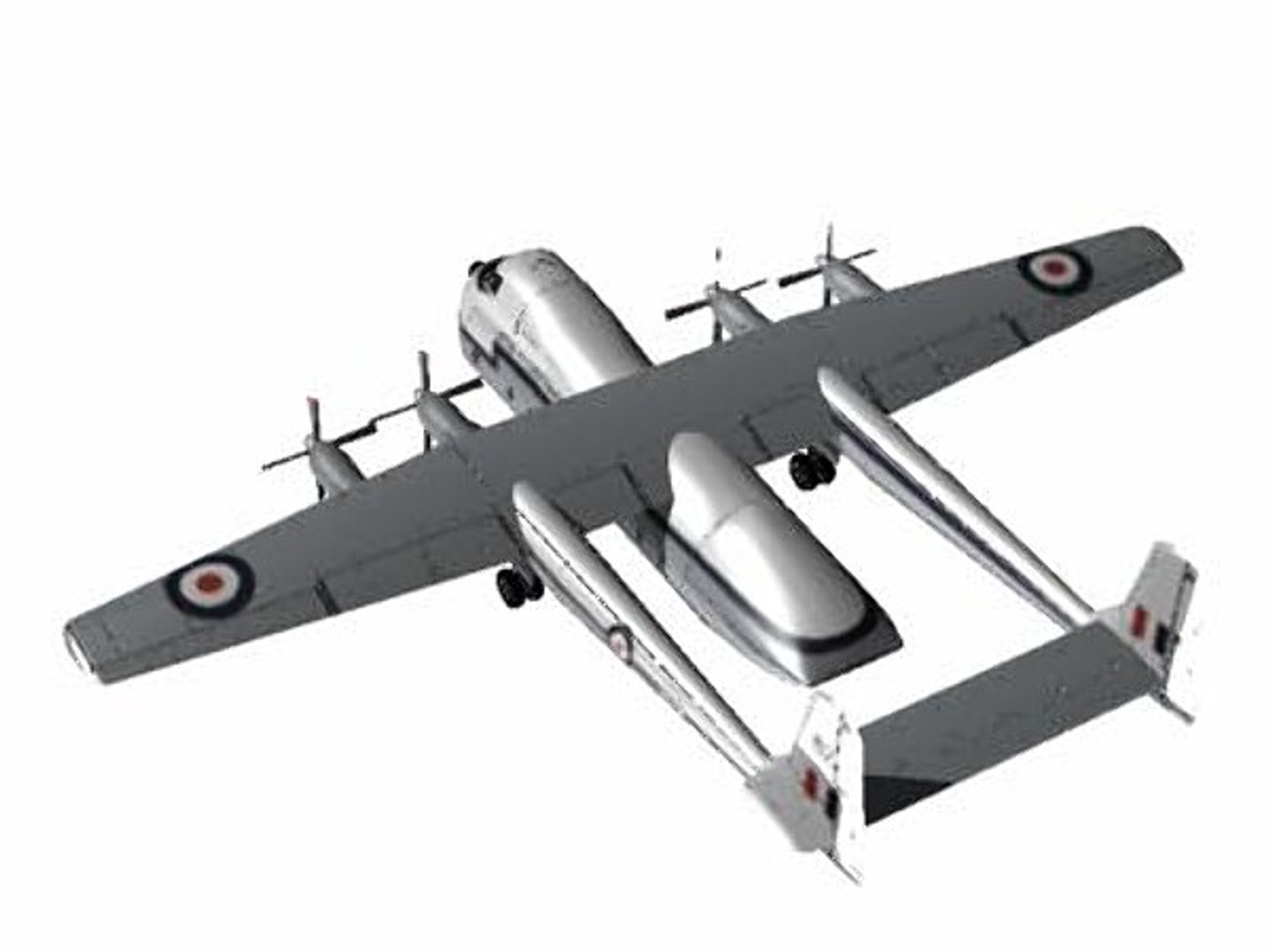 3d Model Armstrong Whitworth Argosy