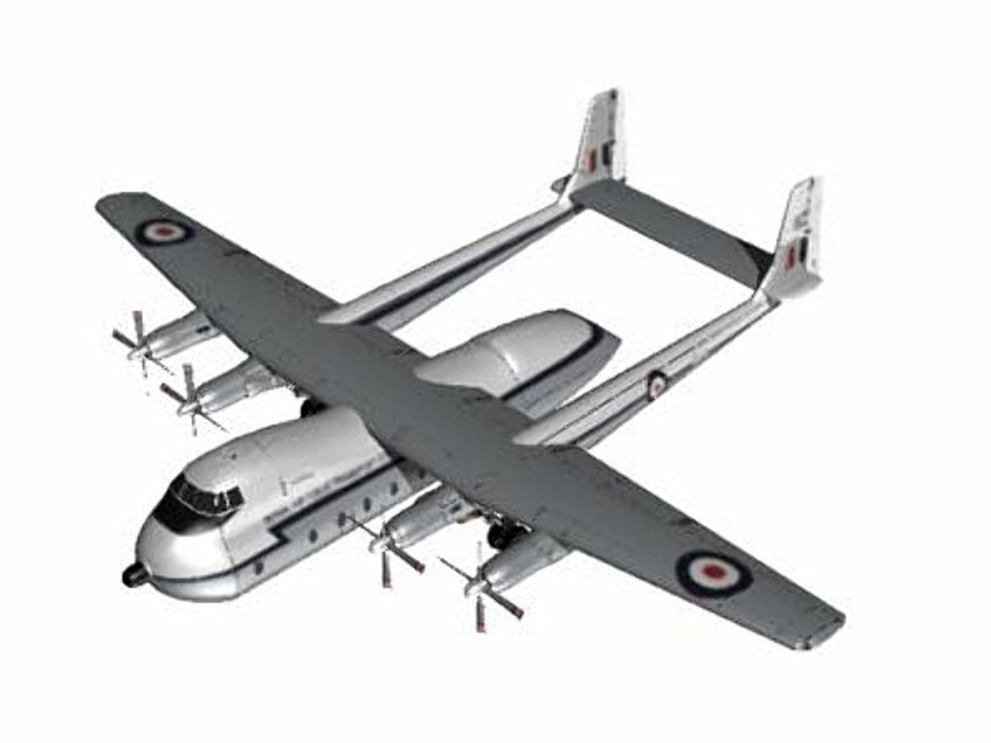 3d Model Armstrong Whitworth Argosy