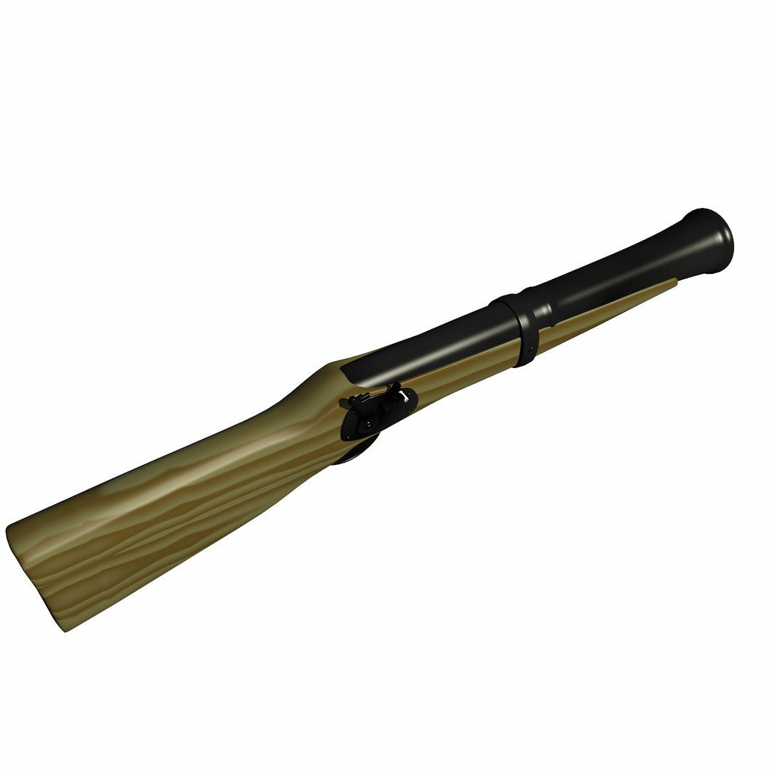 3d Blunderbuss Musket Model