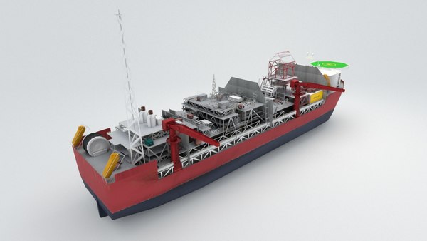 Oil rig platform fpso 3D model - TurboSquid 1194360