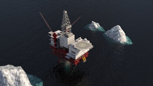 Oil rig platform fpso 3D model - TurboSquid 1194360
