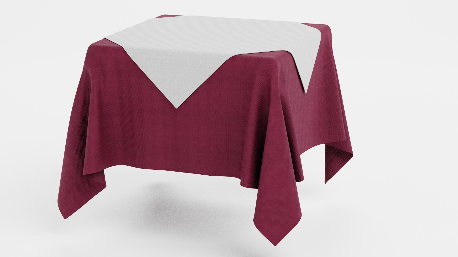 Table Cloth Tablecloth Model - TurboSquid 1507194