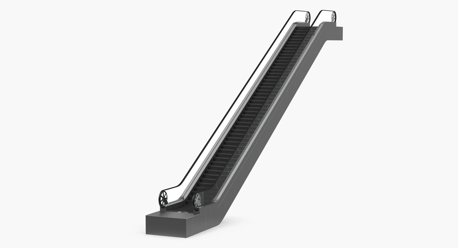 3D Model Subway Escalator - TurboSquid 1341371