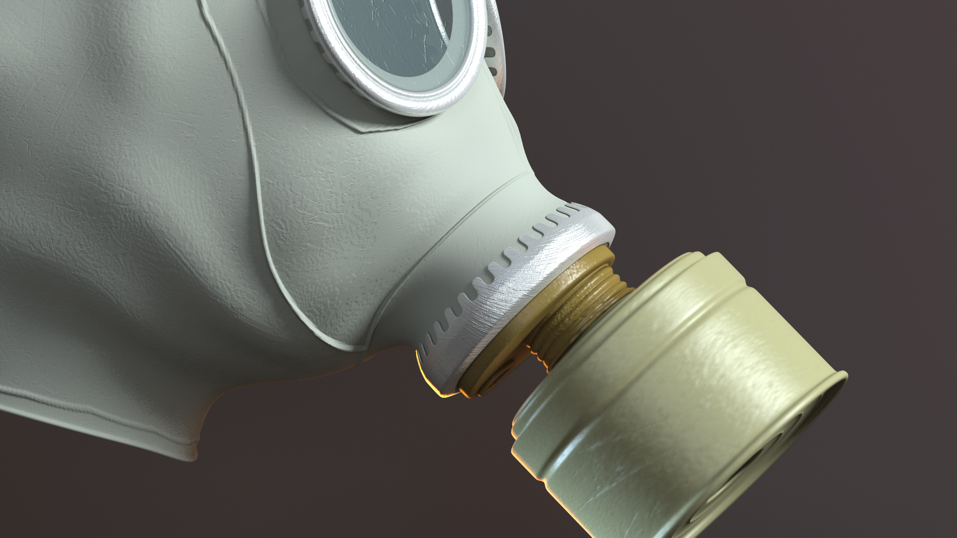 Gas Mask 3D Model - TurboSquid 1551832