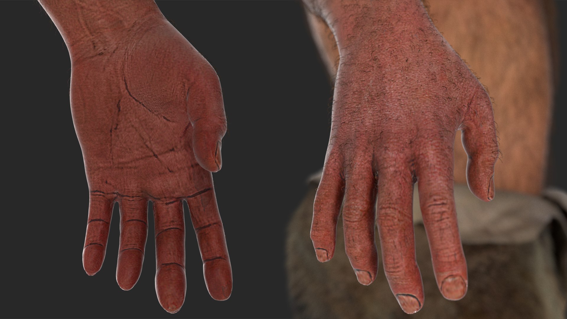 Ancient Neanderthal Fur Rigged 3D model - TurboSquid 2097752