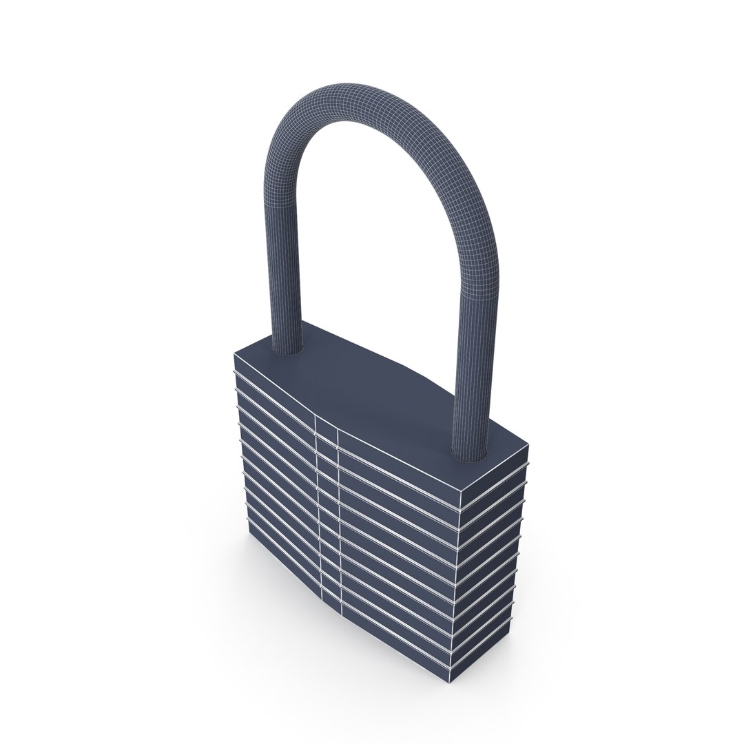 3D Lock sliding Bolt model - TurboSquid 2163912