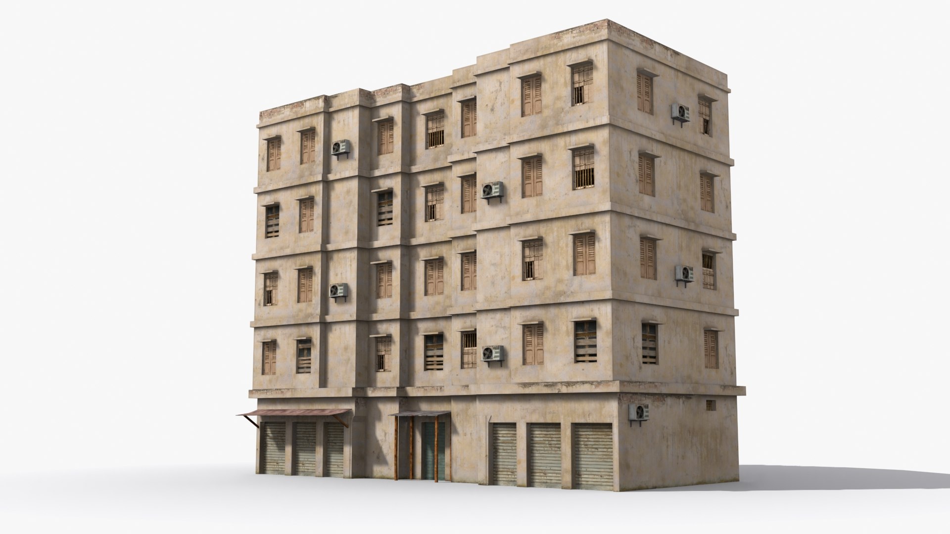 3D Arab Middle East Building x2 - TurboSquid 1901020