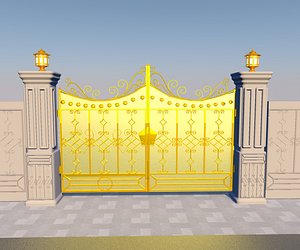 City Gate 3D Models for Download | TurboSquid