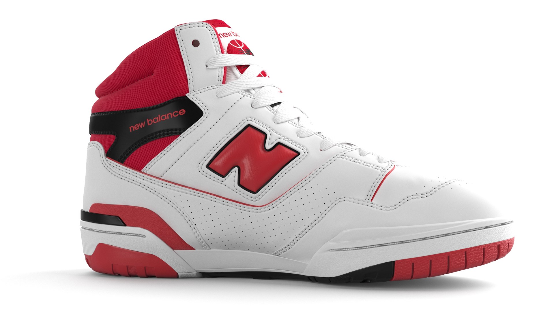 New Balance 650 Red PBR Model - TurboSquid 2014814