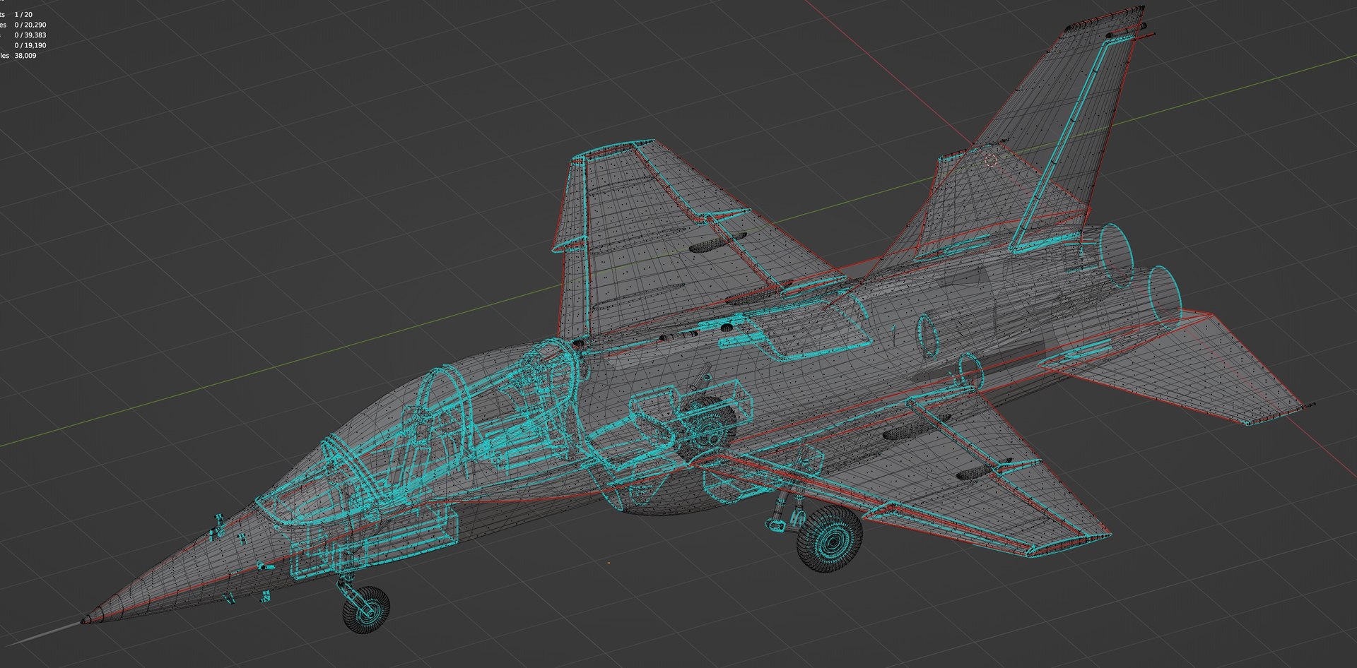 Hongdu JL-10 3D - TurboSquid 2030328