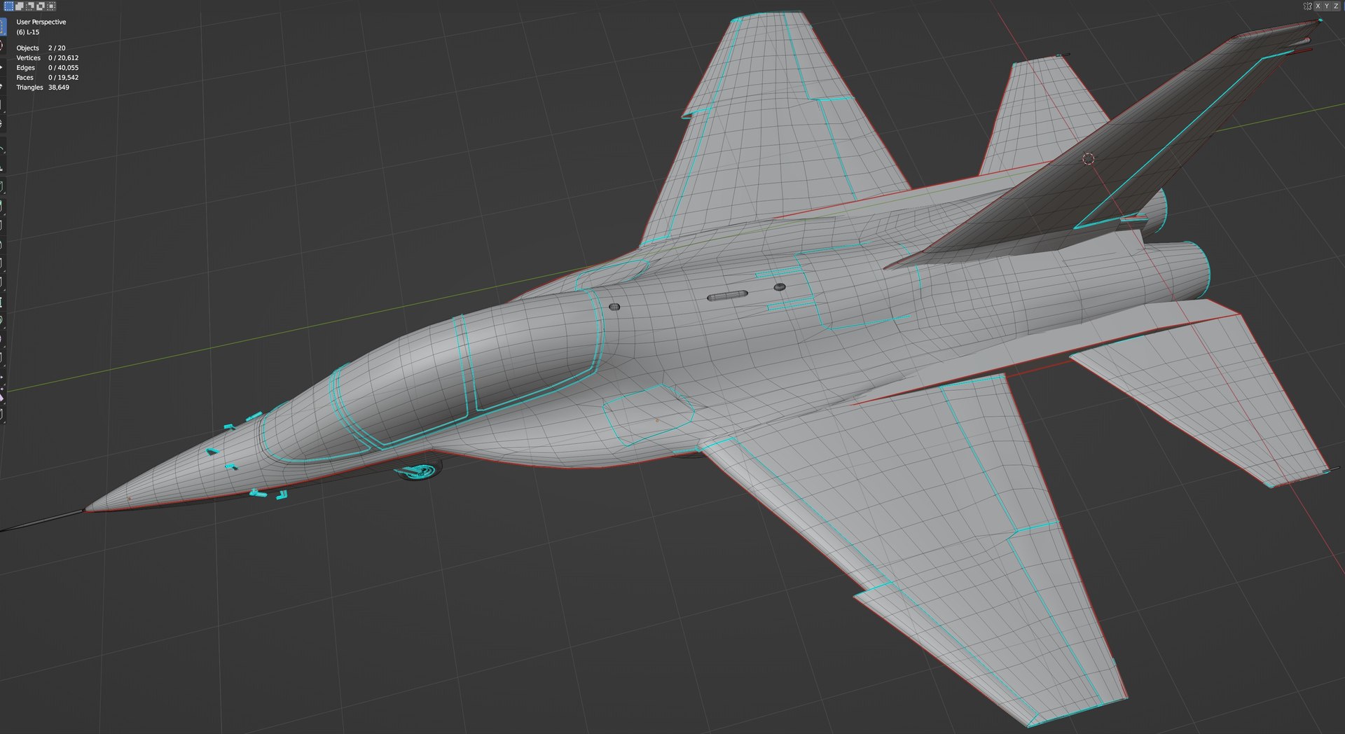 Hongdu JL-10 3D - TurboSquid 2030328