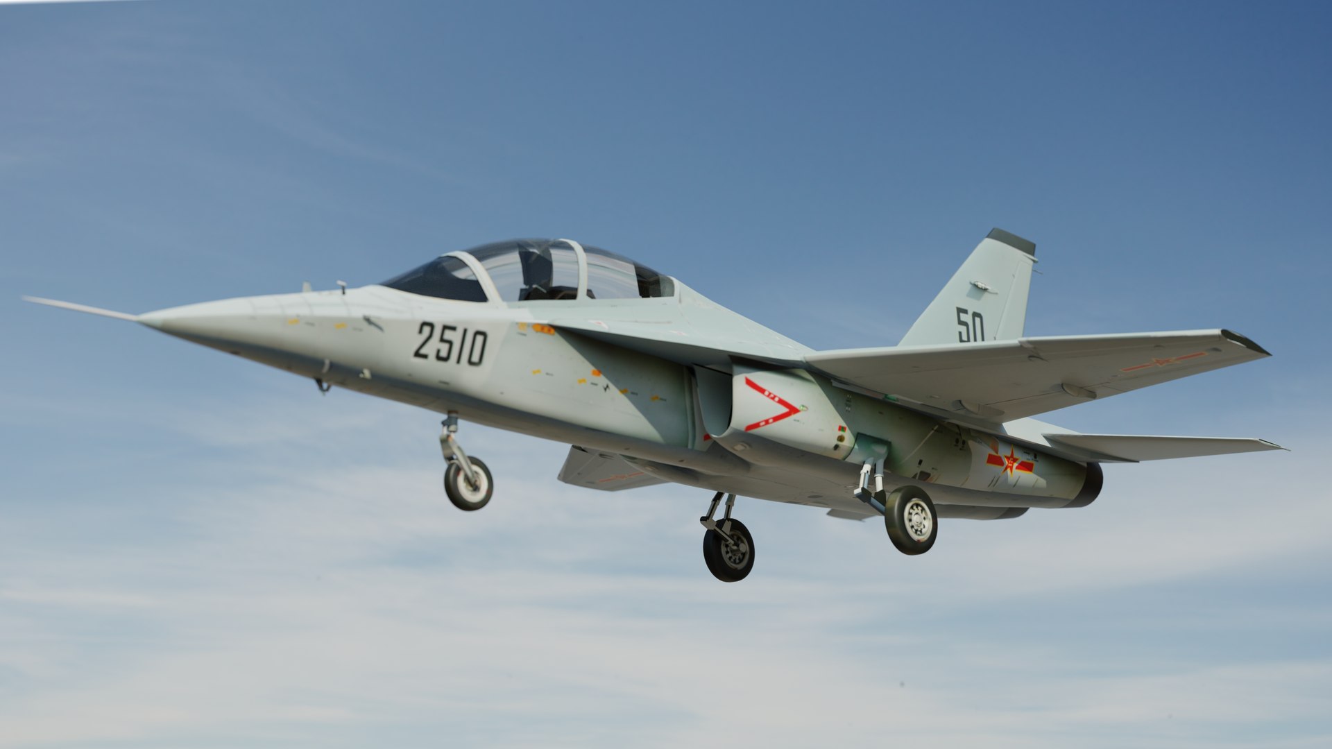 Hongdu JL-10 3D - TurboSquid 2030328