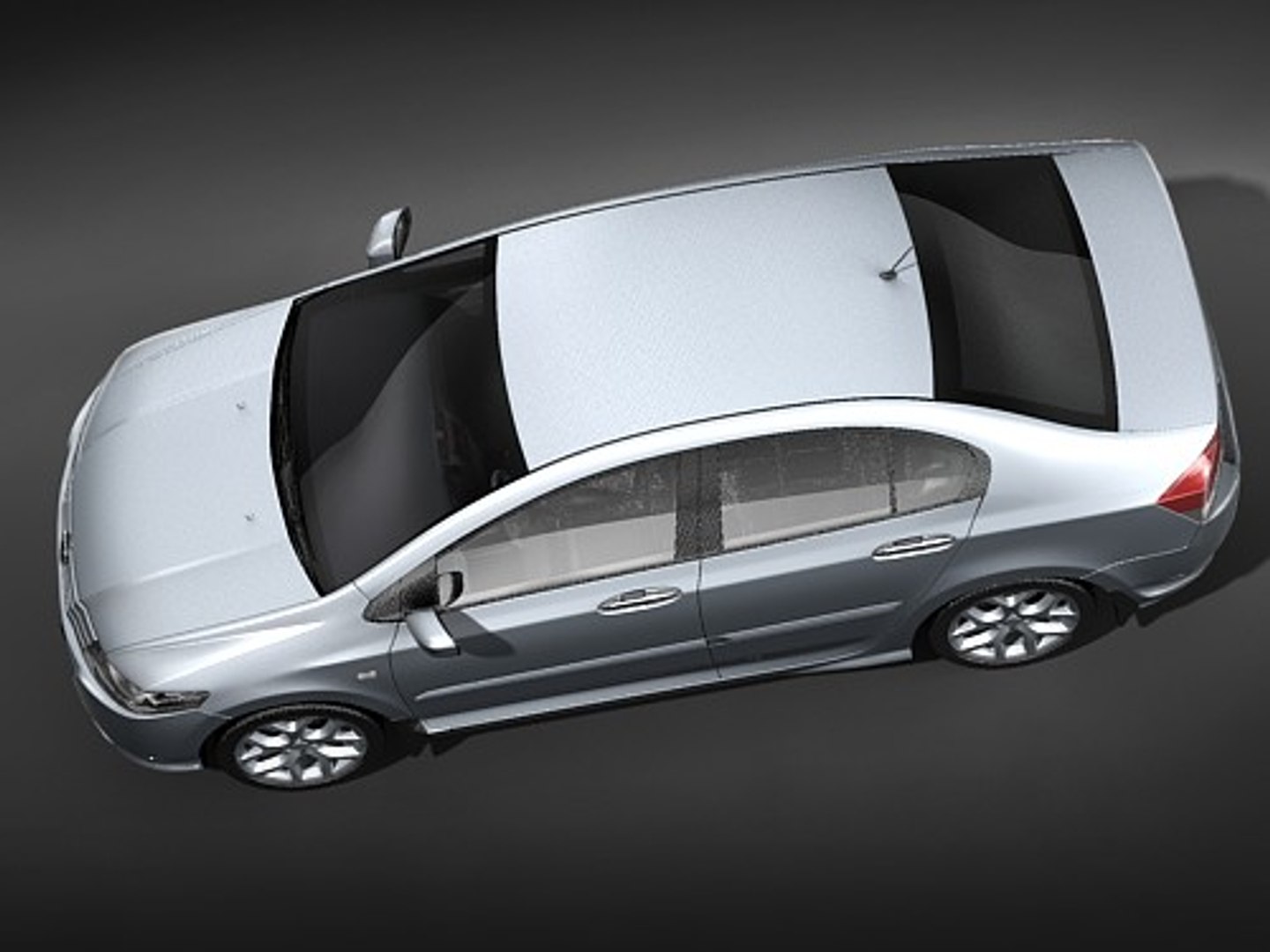 Honda City Sedan Car 3d Model