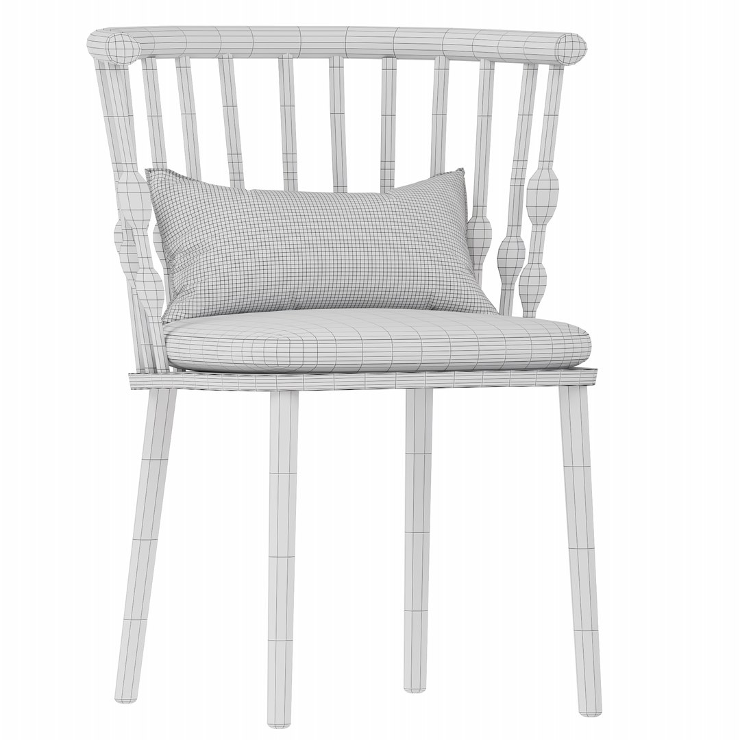 3D NUB chair by Andreu World model - TurboSquid 1977003